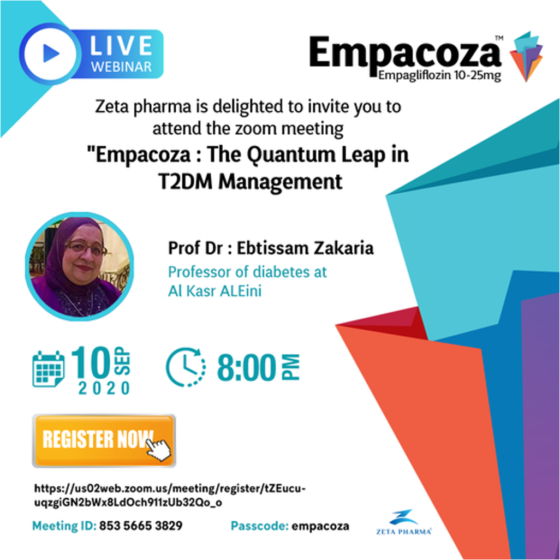 Update of T2D Management. - Zeta Pharma