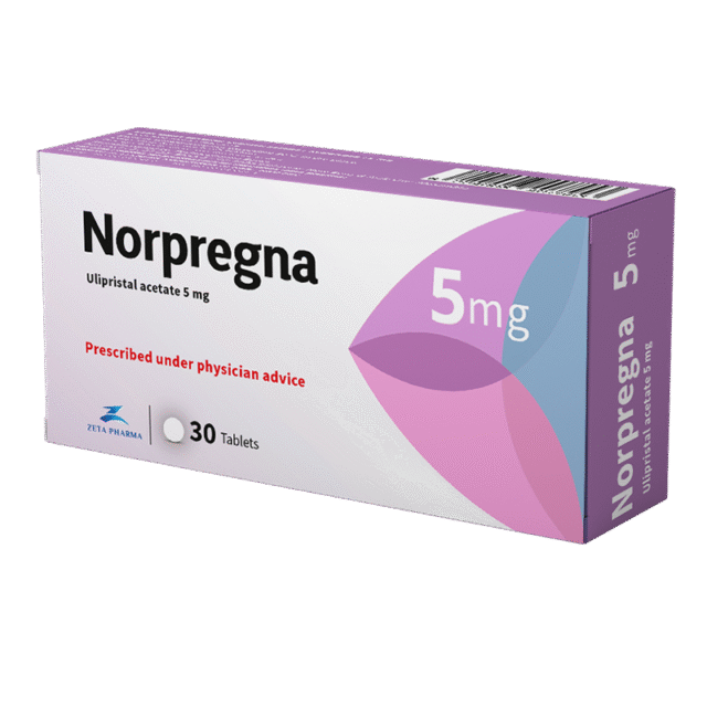 Norpregna 5 mg Tablets - Zeta Pharma