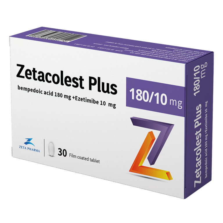 Zetacolest Plus Film Coated Tablet - Zeta Pharma